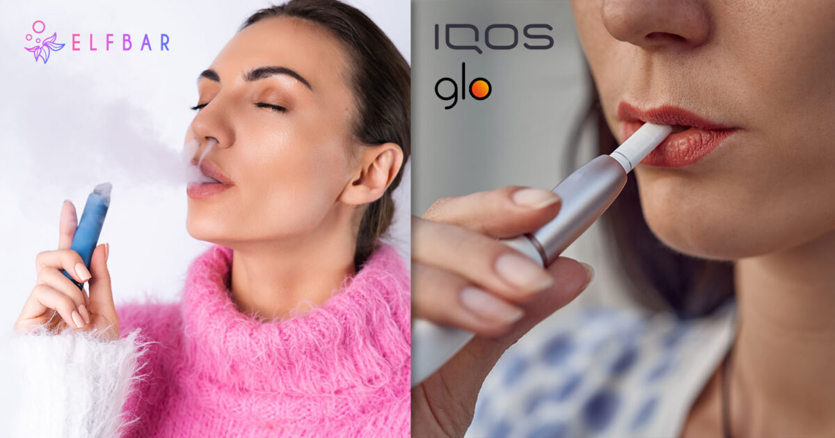 ELFBAR Vs GLO și IQOS – Care E Mai Puțin Dăunătoare?